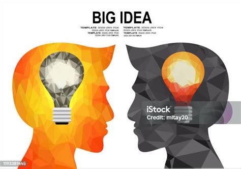 Konsep Ilustrasi Desain Datar Untuk Ide Besar Pemasaran Brainstorming