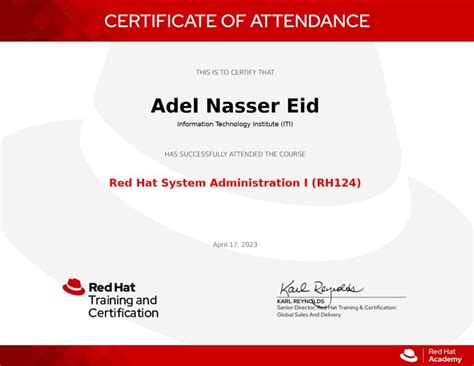 Adel Nasser Eid On Linkedin Redhat Iti Systemadministration