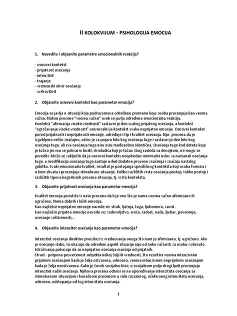 Psihologija Emocija Pdf