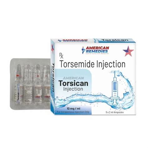 Torsemide Injection Ip 20 Mg 2 Ml Torsemide 10 Mg Injection At ₹ 50