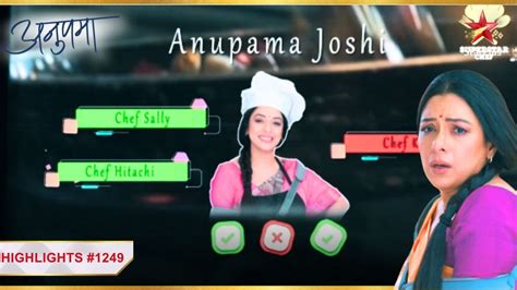 Competition Mein Anupama Ko Mila Ek Mauka Ep Highlights Anupama Mon Sun PM