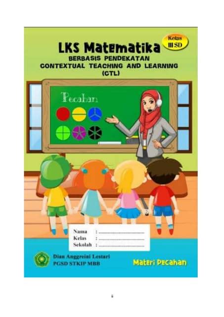 Lks Matematika Berbasis Pendekatan Contextual Teaching And Learning Ctl Pdf