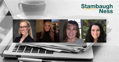 Sn Welcomes Four New Team Members In Q1 2023 Stambaugh Ness