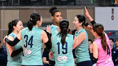 Hasil Liga Voli Korea GS Caltex Comeback Lewat Aksi Gyselle Silva