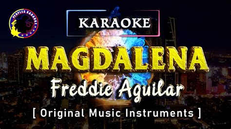 Magdalena Freddie Aguilar Karaoke Version Karaoke Magdalena