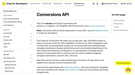 Benefits Of Snap Conversion Api