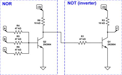 Bjt Integrating An AND Gate Into Another Logic Gate Electrical Engineering Stack Exchange