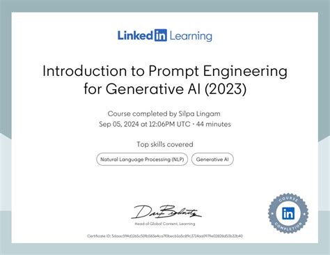 silpa lingam on linkedin promptengineering generativeai nlp