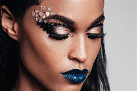 Another Angle Of This Creative Makeup Look For The Editorial Photoshoot
