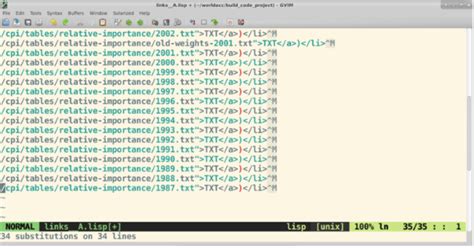Unformatted Data Processing Using Vim Codeproject
