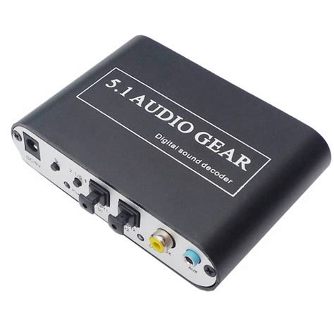 Quality Audio Gear Digital Sound Decoder Converter Optical Spdif