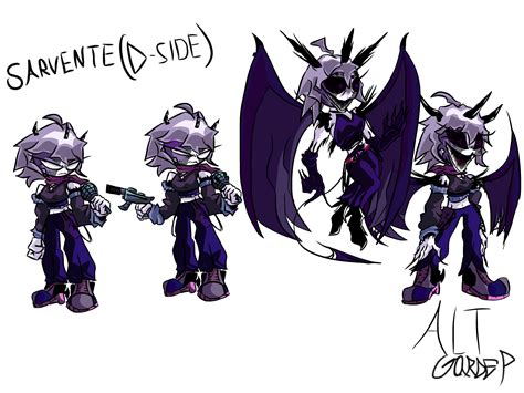 Sarvente D Side Version By Gardepickle On Deviantart
