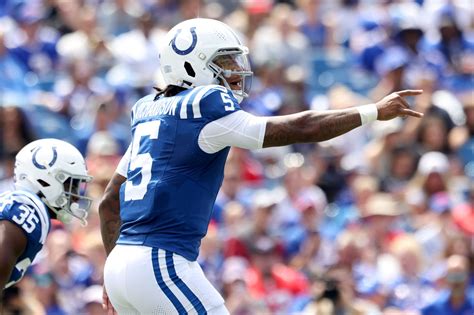Colts Rookie Qb Anthony Richardson Announced As Starter For Regular