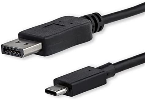 Amazon StarTech 3ft 1m USB C To DisplayPort 1 4 Cable 8K