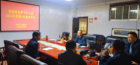 化学化工学院党委理论学习中心组举行2024年度第3次集中学习 湖南理工学院新闻网