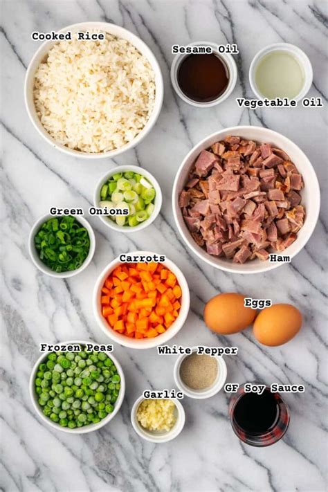 Quick And Easy Ham Fried Rice Gf Well Fed Baker