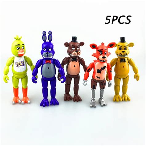 Buy Pcsset Five Nights At Freddys Freddy Fnaf Pvc Action Figures Cute Five Nights At Freddys