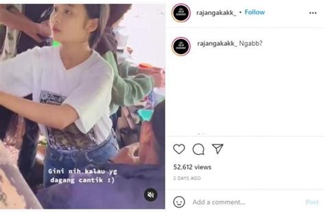 Penjual Cantik Di Warung Bikin Pelanggan Antri Netizen Shareloc Cepat