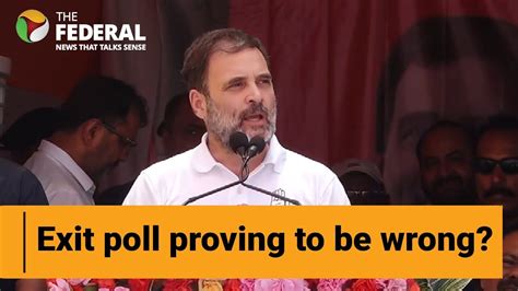 Lok Sabha Results 2024 Early Trend Dismisses Exit Poll Predictions