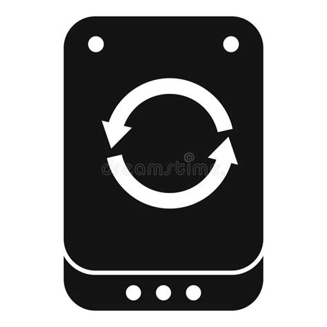 Computer Backup Icon Vector Flat Stock Vector Illustration Of Backup Network 282058431