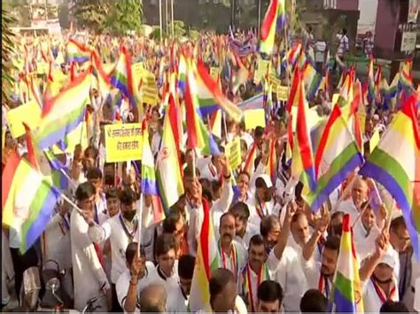 Protest In Mumbai Against Jharkhand Govts Decision To Declare Sacred
