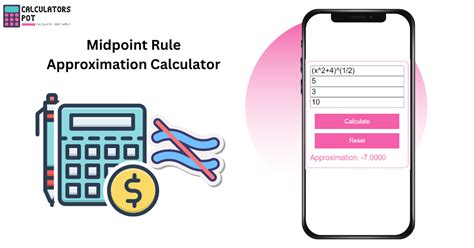 Midpoint Rule Approximation Calculator Calculatorspot