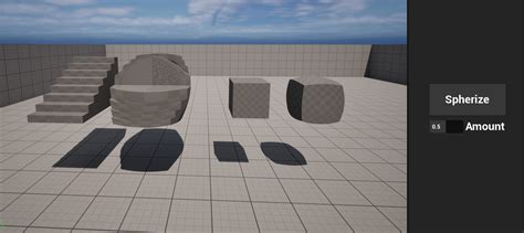 Artstation Spherize Unreal 5 Editor Utility Widget