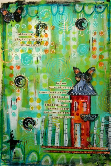 The Kathryn Wheel Whimsical Houses