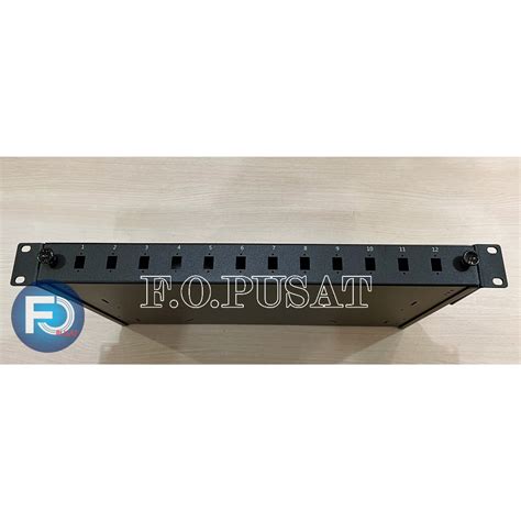 Jual Otb 12 Core Odf Ftth Rackmount 12 Core Sc Kosongan Otb 12 Core