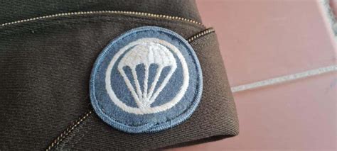Airborne Infrantry Parachute Cap Patch Help Army And Usaaf U S