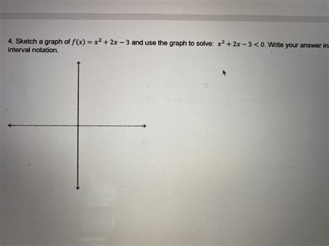 Answered 4 Sketch A Graph Of F X X2 2x 3… Bartleby