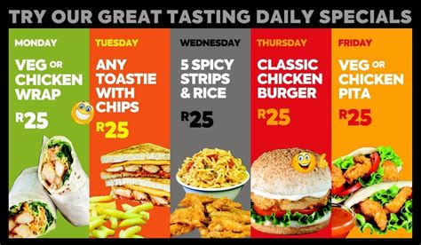 City Chicks We Have Some Delicious Specials Every Day