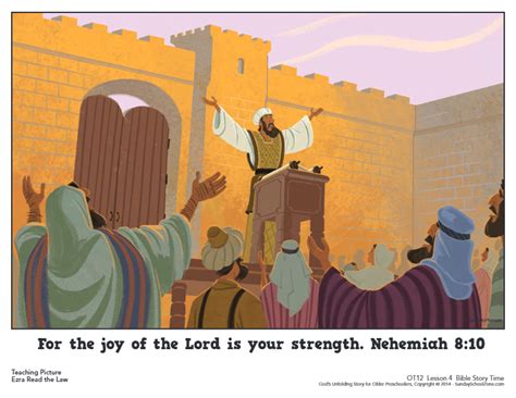 Nehemiah And The Wall Story Illustration Artofit