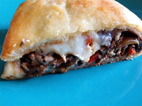 Keto Cheese Steak Pizza Pocket Recipe