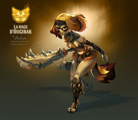 Ouginak Female By Tchokun On DeviantArt