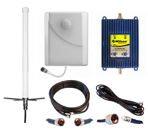 Wilson 841245 Ag Soho 60 Db Dual Band Omni Signal Booster Kit Wilson