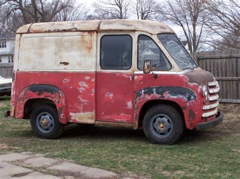 1949 Dodge Route Van Ie Divco Metro Bread Step Delivery Box Truck