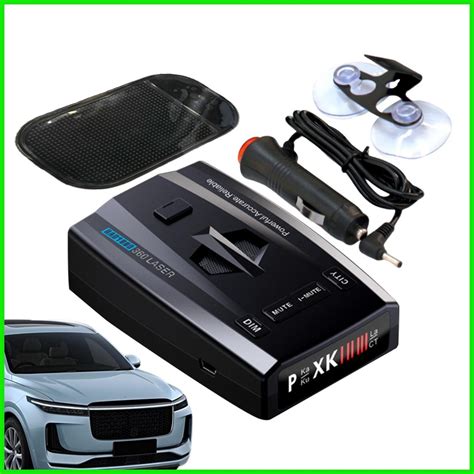 Rad1000 Radar Detectors For Cars 360 Detection Speed Monitor Speeding Warning Device Long