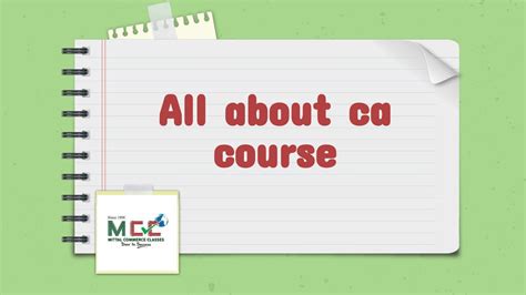 All About Ca Course By Mittal Commerce Classes Issuu