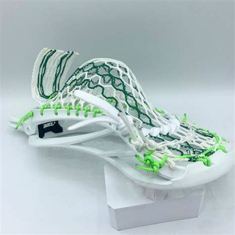Stx Duel Ii Stringing Pattern With Stx Memory Mesh Lacrosse Stringing Patterns