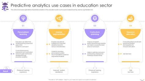 Predictive Analytics Use Cases Powerpoint Presentation And Slides Ppt Template Slideteam