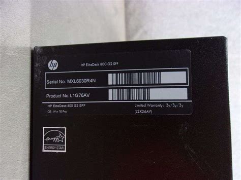 Hp Elite Desk Intel Core I Model Elite Desk G Bentley Associates Llc