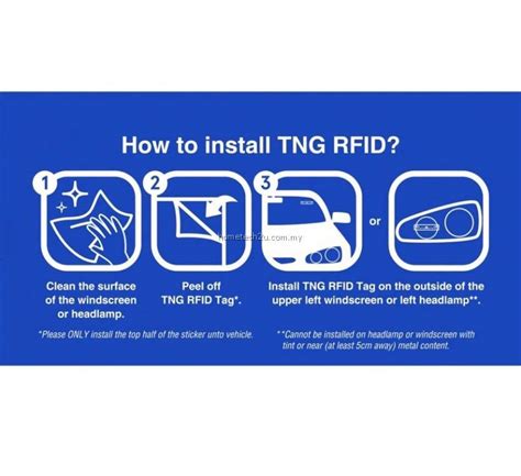 RFID TOUCH N GO SELF FITMENT DIY RFID TAG