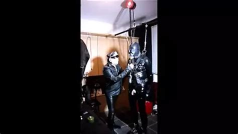 Latex Rubber Gimp Tied Down And Edged With Cbt Xhamster