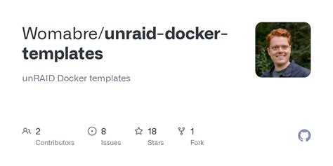 Github Womabreunraid Docker Templates Unraid Docker Templates