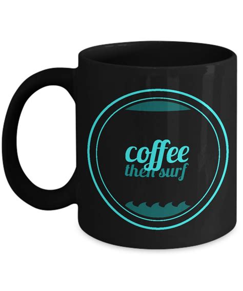 Caffeine First Surfer Mug