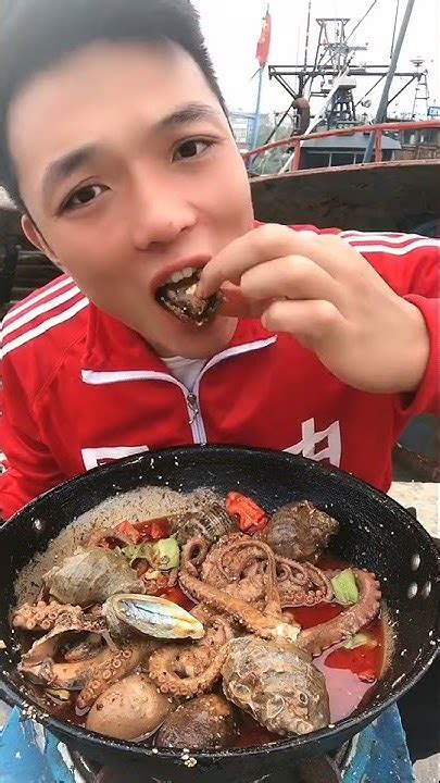 중국인은 해산물을 먹습니다 🦐🦀🦑 랍스터 게 문어 대왕 달팽이 귀중한 해산물 바다 바다의 맛있는 요리 219 Youtube