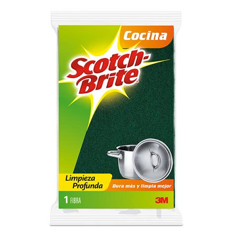 Fibra Verde Tradicional Para Trastes 3m Scotch Brite Fvp36 1 Pieza