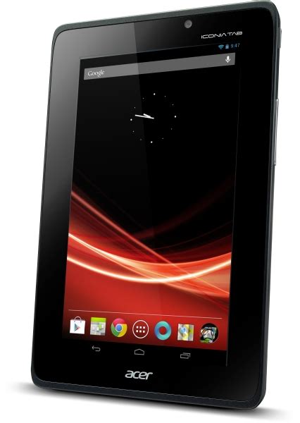 Acer Iconia Tab A110 Tablet Coming Soon With Android 4 1 Jelly Bean Liliputing