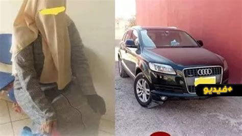 شاهدوا متسولة مليونيرة تمتلك سيارة فارهة تثير الجدل في المغرب